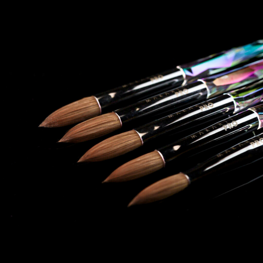 Premium 100% Kolinsky Brush – MakarttPro